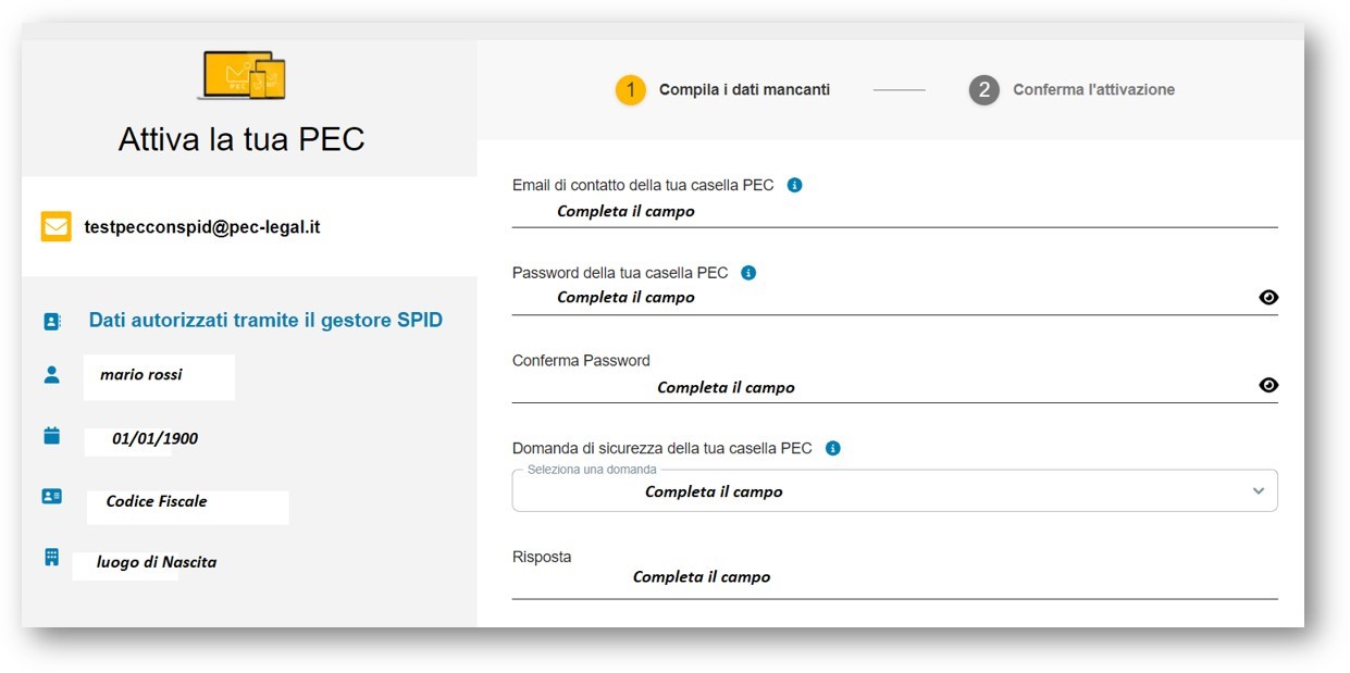 Come attivare un indirizzo PEC con Spid - Register.it